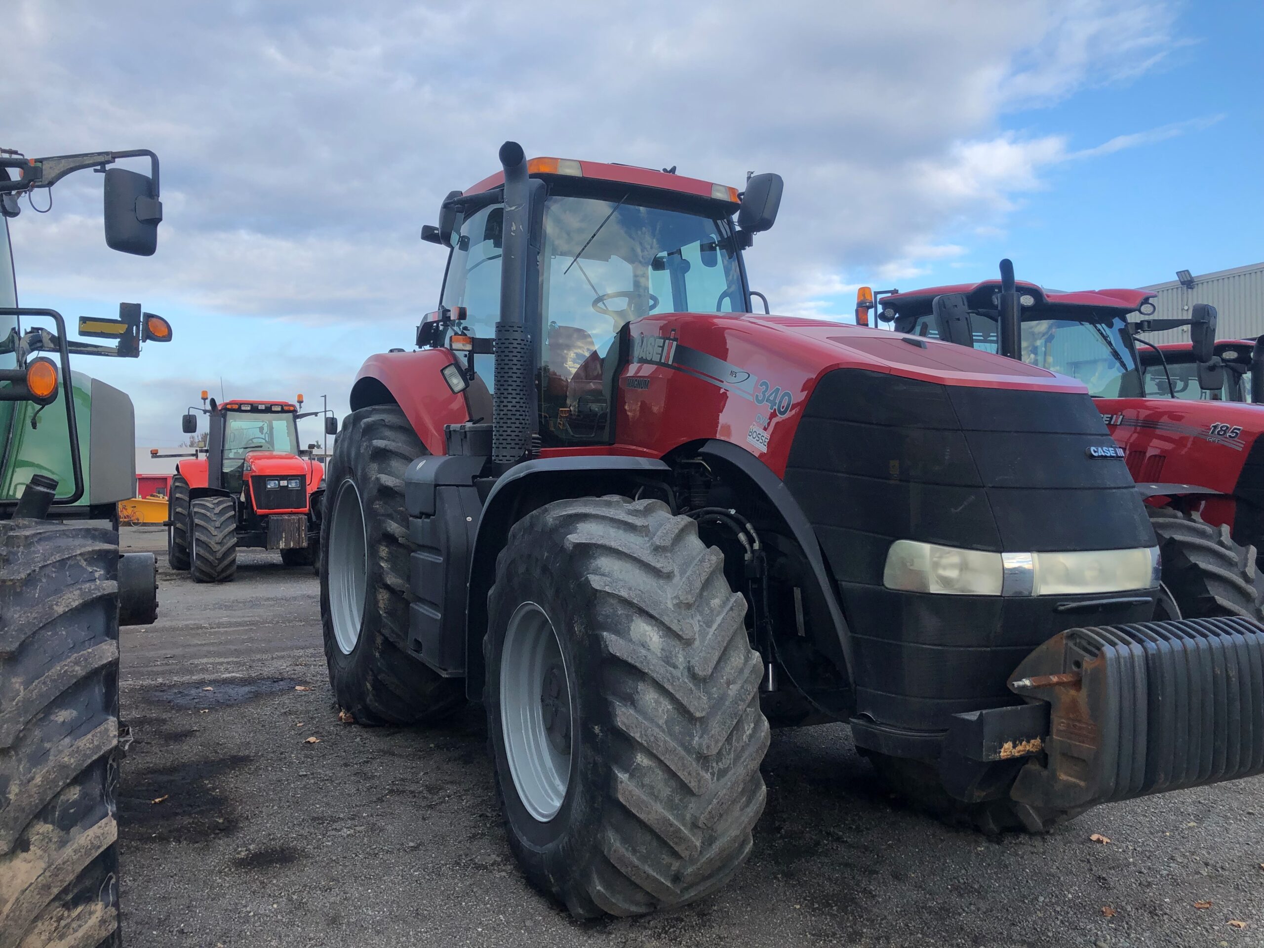 Case IH MAGNUM 340 - Groupe Bosse